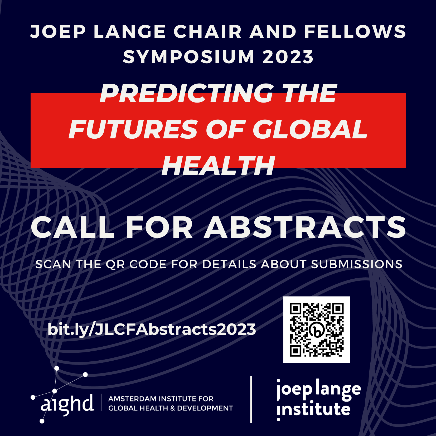 Call for Abstracts 2023 - Joep Lange Chairs project